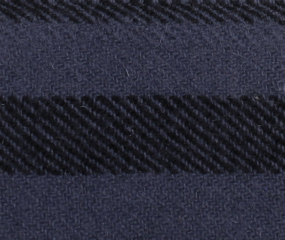 Black & Blue Stripe Bolt Wool – Wool and Dye Works