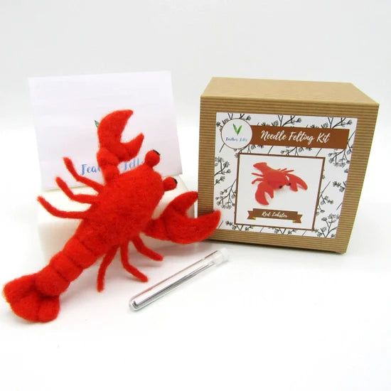 Feather Felts Lobster Needle Felting Kit – Wool and Dye Works