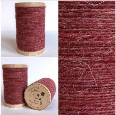 Moire Rustic Thread #316 – Wool and Dye Works